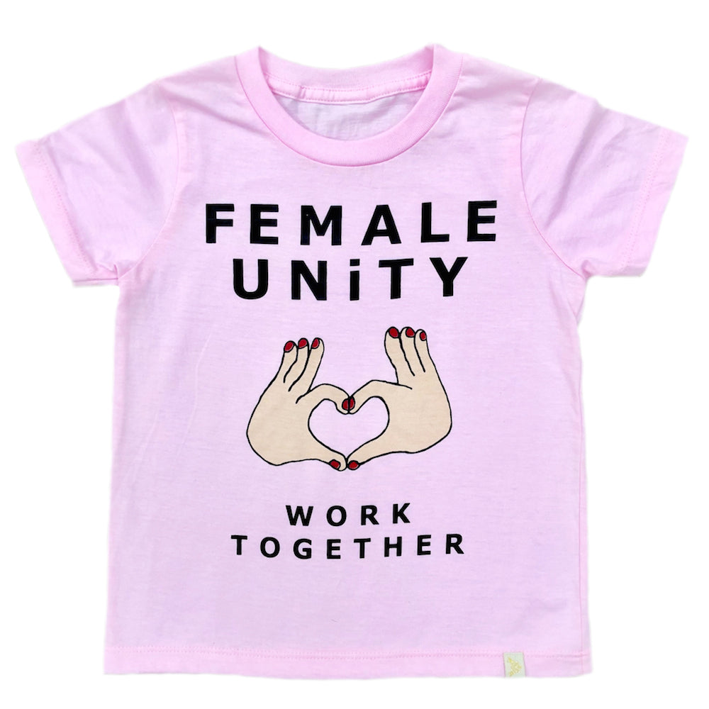 Crew Tee - Female Unity in Pink – ATELiER ATSUYO ET AKiKO